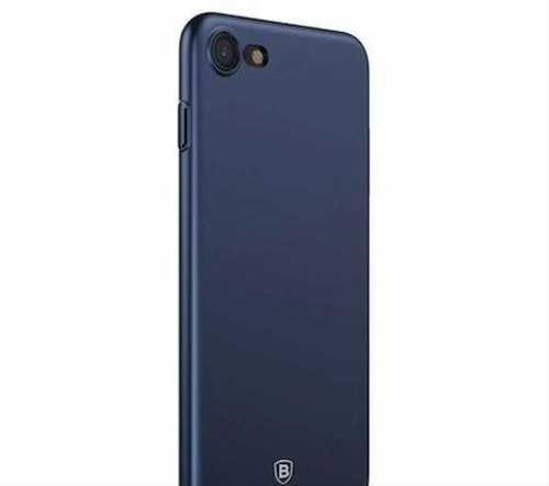 Чехол пластик Baseus Thin для iPhone 7, 8, SE2 Blu