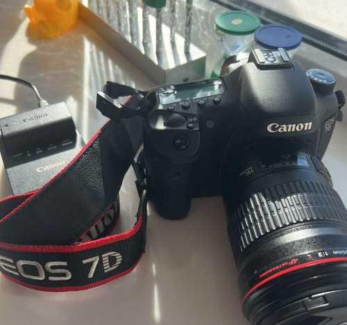 Фотоаппарат canon eos 7d body как новый