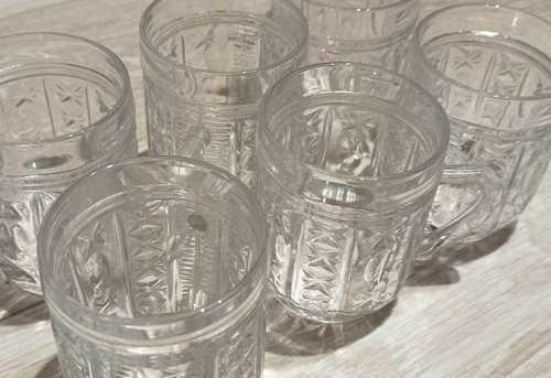 Хрустальные бокалы кружки СССР