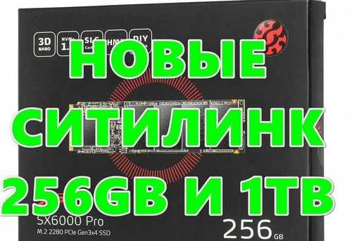 Новые Ситилинк Adata XPG SX6000Pro M.2 256GB и 1TB