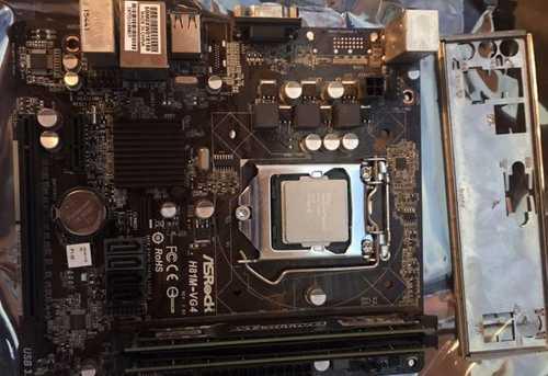 Процессор i5 4670k +ASRock H81M van-VG4+2х4 gbDDR3