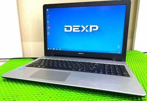 Ноутбук dexp для работы и учебы Core i3 4Gen