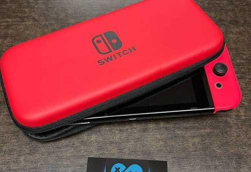 Новый чехол Nintendo Switch кейс футляр красный