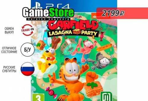 Garfield Lasagna Party Русские субтитры PS б/у