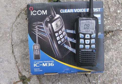 Морская радиостанция icom-36