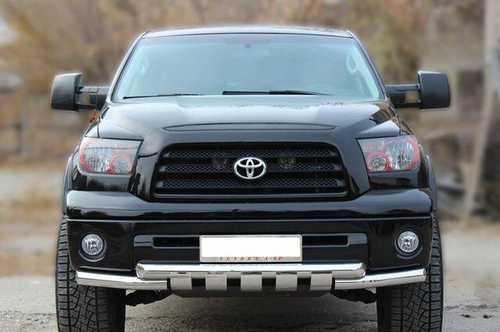 Защита переднего бампера Toyota Tundra 2007-2013г