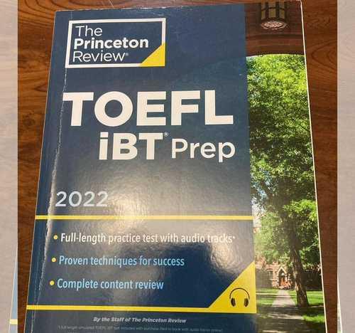 Учебник для сдачи toefl iBT Prep The Princeton Rev