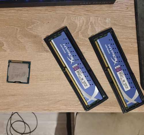 Комплект i5 3450   kingston hyperx genesis 4gb x2