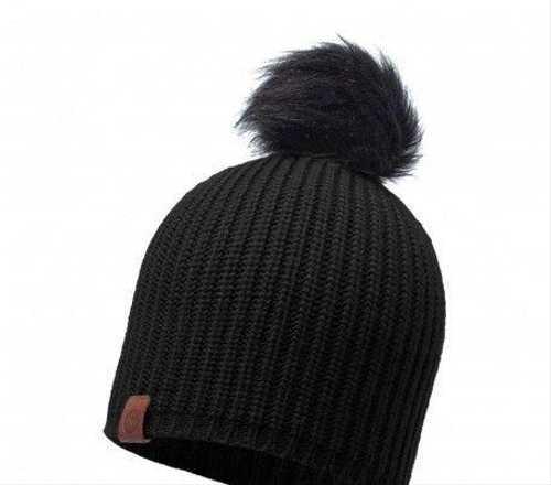 Шапка Buff knitted HAT adalwolf black (US:one size