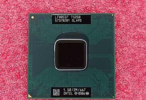 Процессор ноутбука Intel Core2 Duo T5250(Socket P)