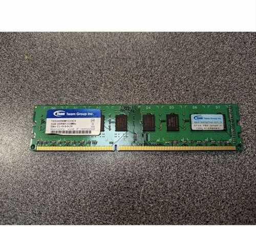 Team ted34096m1333c9, DDR3, 4 гб, 10600