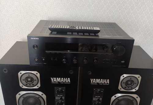 Yamaha ns 500M + Onkyo TX-8050