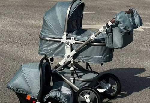Детская коляска трансформер Luxmom 518 2в1 или 3в1
