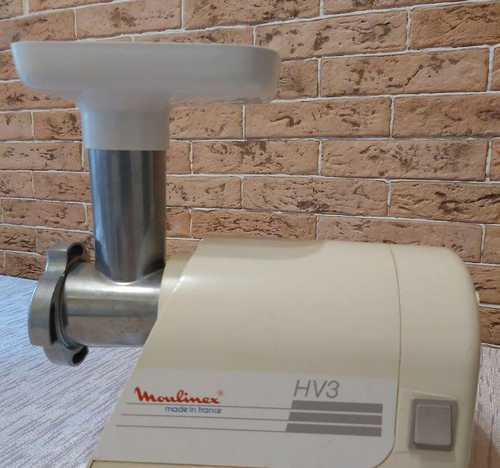 Мясорубка электрическая moulinex hv3