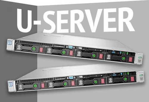 Сервер HP DL360 Gen9 4LFF 2*2680v4 64Gb P440ar 2*5
