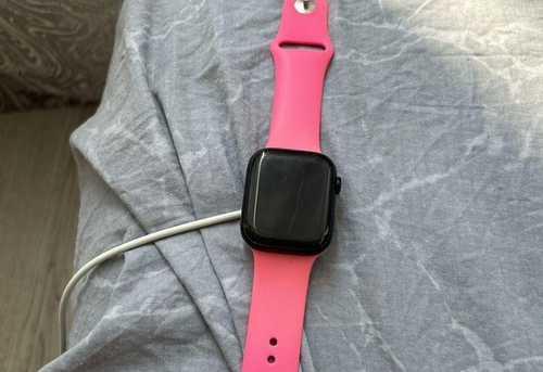 Часы apple watch 7 45 mm nike