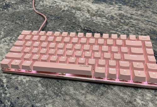 Механическая клавиатура ajazz розовая