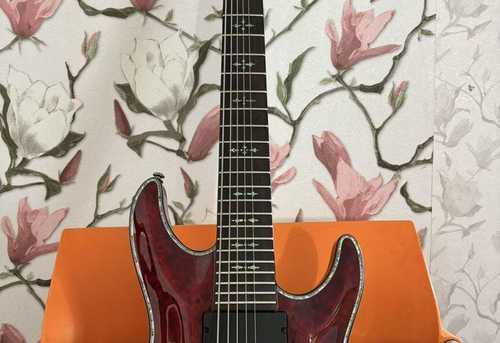 Электрогитара schecter hellraiser C-7 FR BCH