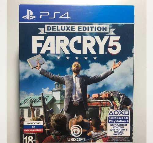 Диск ps4 набор farcry 5 Deluxe edition