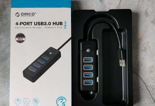 Orico - концентратор с 4 портами USB 3.0