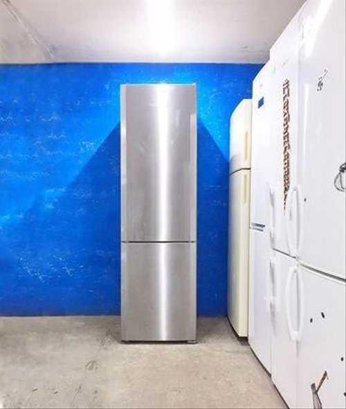Холодильник металлик 200 см Liebherr бу