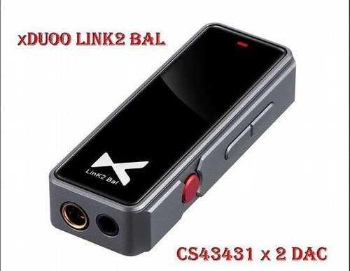 Цап xDuoo Link2 Bal/CS43431 (новый)