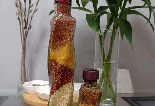 Бутылки декоративные на кухню