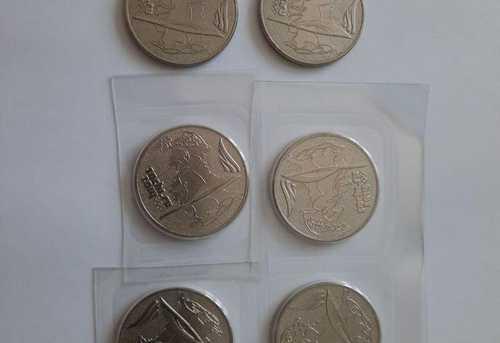 Монета Факел Сочи 2014