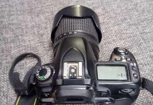 Зеркальный фотоаппарат Nikon D80 Kit 18-135