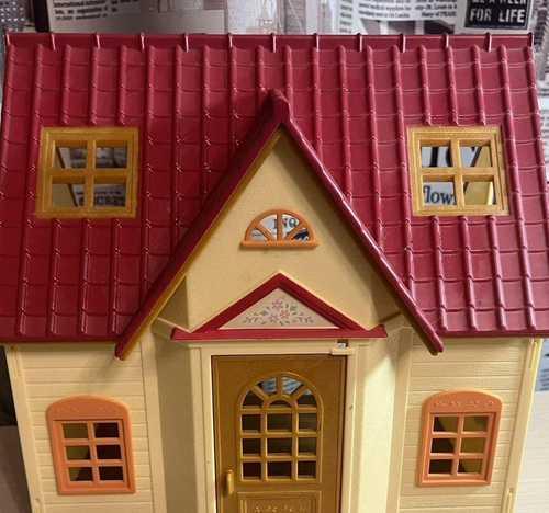 Sylvanian families домик с мебелью