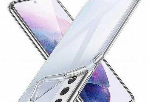 Чехол для Samsung Galaxy S21+ силиконовый прозрачн