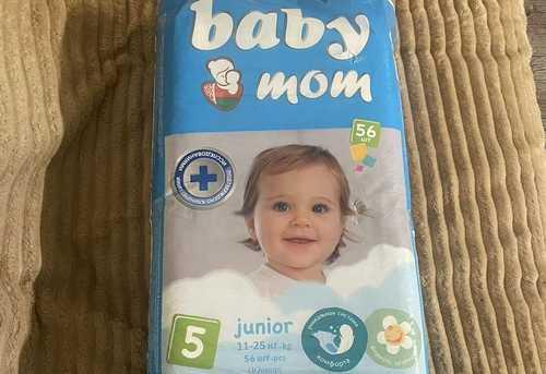 Подгузники baby mom 5