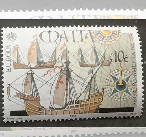 Malta Корабли Парусники