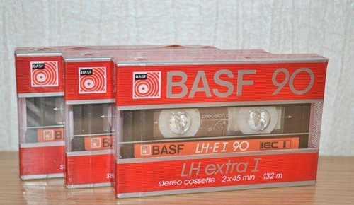 Аудиокассеты Basf LH extra I 90