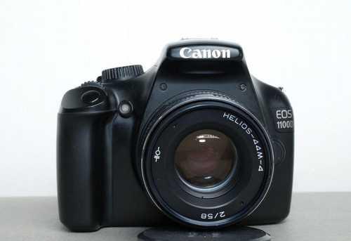 Фотоаппарат Canon 1100d + Гелиос 58mm f/2