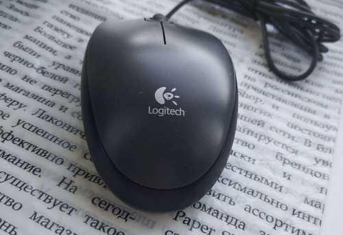 Мышь Logitech M100 оптическая проводная 1.8m/USB