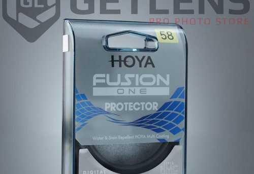 Светофильтр Hoya 58mm Fusion One Protector Filter