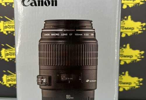 Canon EF 100mm f/2.8 USM macro новый