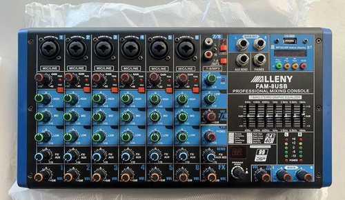 Микшерный пульт Alleny FAM-8usb