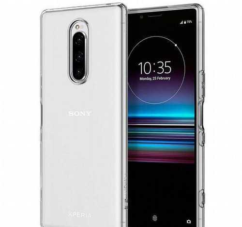 Силиконовый Чехол Sony Xperia 1 (J9110) 6.5" 2019