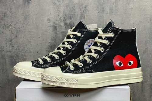 Кеды Converse Comme Des Garcons Black High