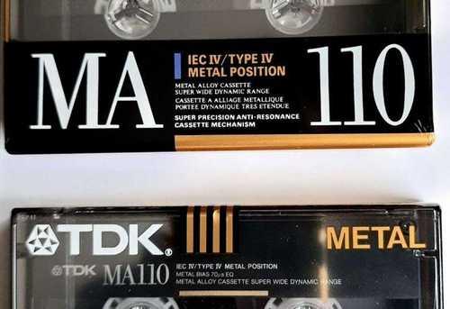 Аудиокассета TDK MA 110 metal