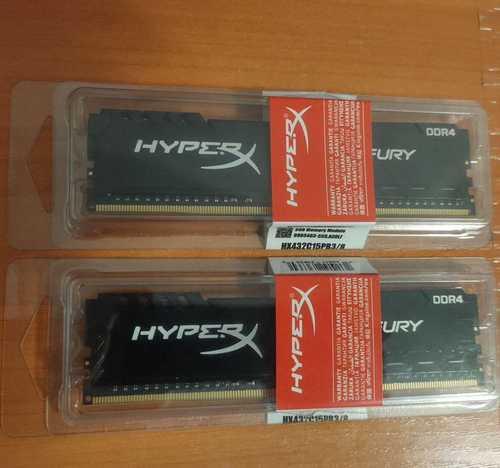 Оперативная память комплект ddr4 16Гб 3200 fury