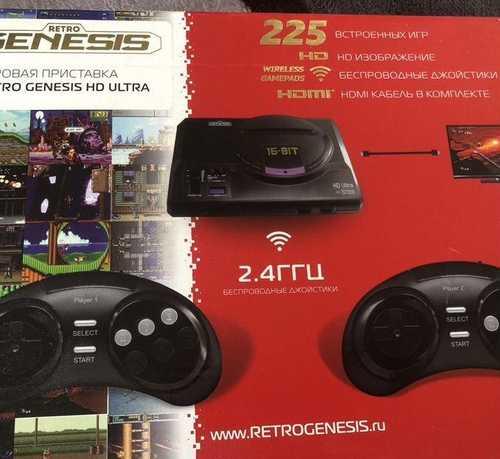Приставка Sega retro genesis hd ultra 225 игр