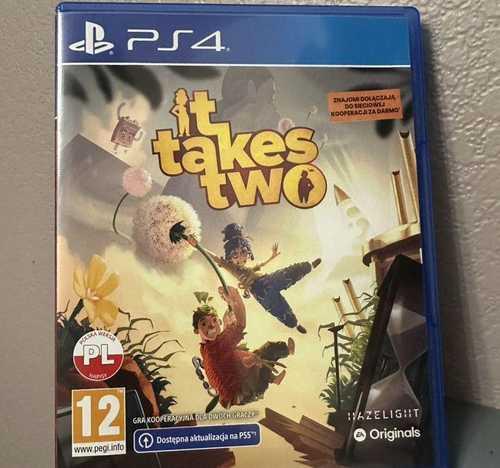 Игра it takes two ps4 диск