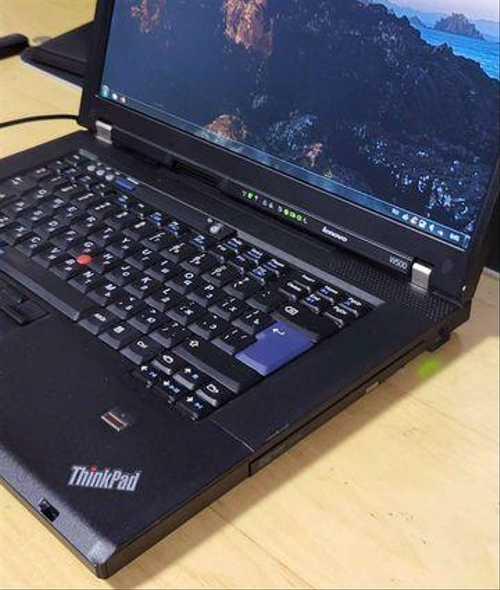 Lenovo Thinkpad W500 В прекрасном состоянии