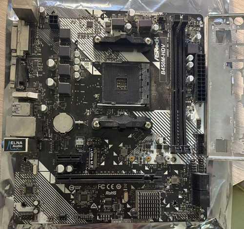 Asrock b450m hdv r4.0 с дефектом