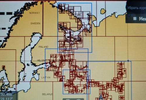 Карта глубин России Navionics+52XG-EU652L