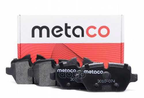 Колодки тормозные дисковые 3010-074 metaco