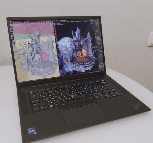 Lenovo Thinkpad P1 gen.6 (13800H, RTX 3500, 4K)